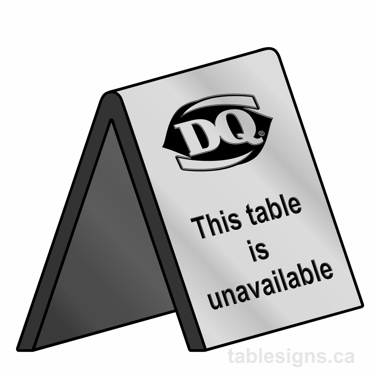 Custom 4" x 6" Engraved Tent Sign (25 Pack) – supermugs.ca